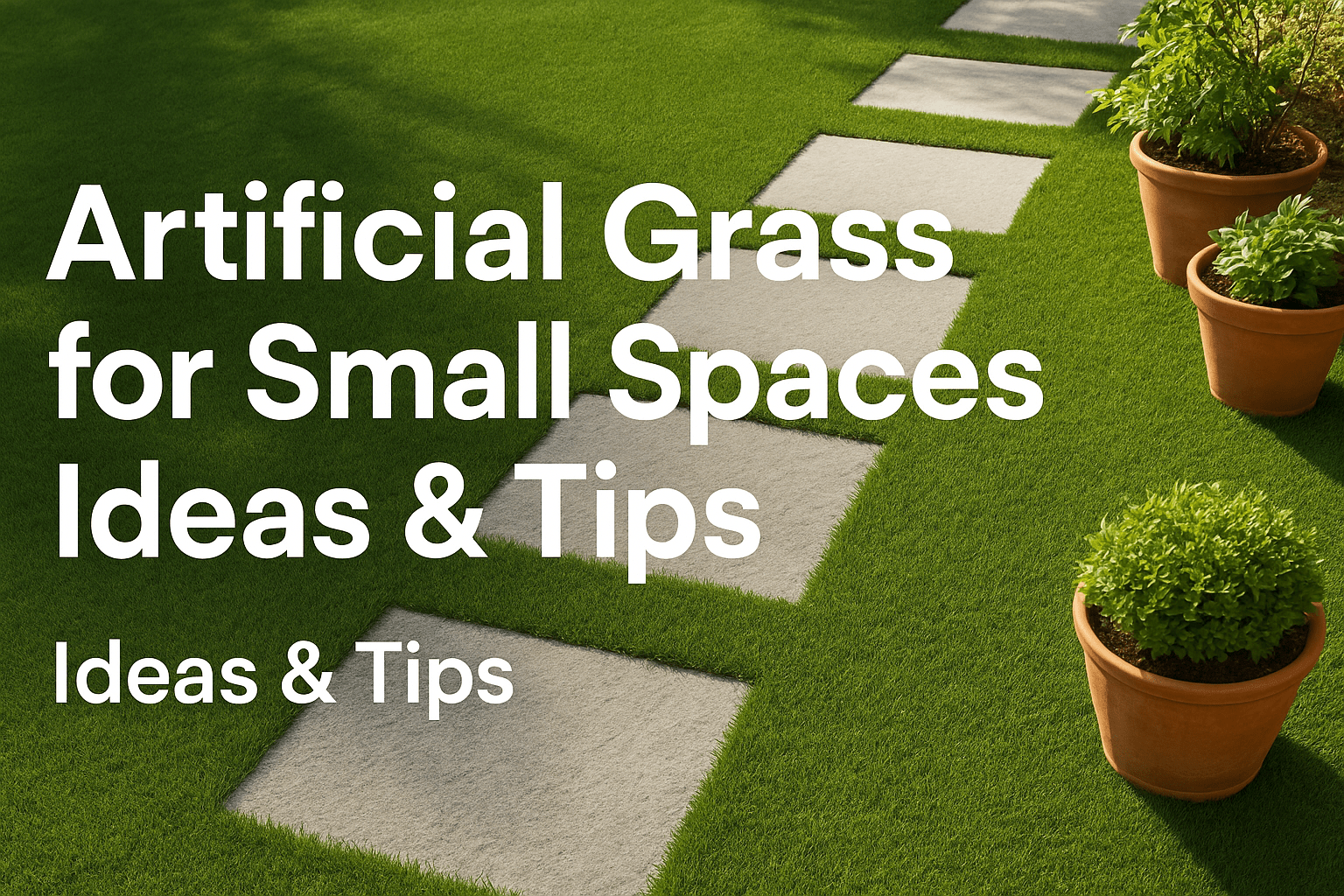 Artificial Grass for Small Spaces: Ideas & Tips