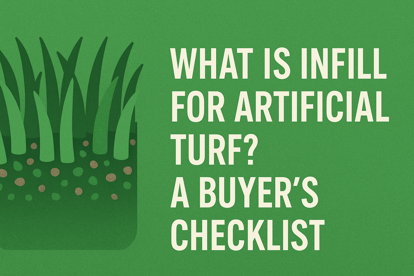 What Is Infill for Artificial Turf? A Buyer’s Checklist